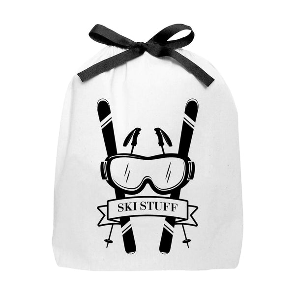 Drawstring Bag - Ski Stuff – Toss Designs