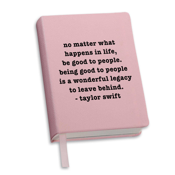 Lined Journal - Be Good - Taylor Swift – Toss Designs Retail