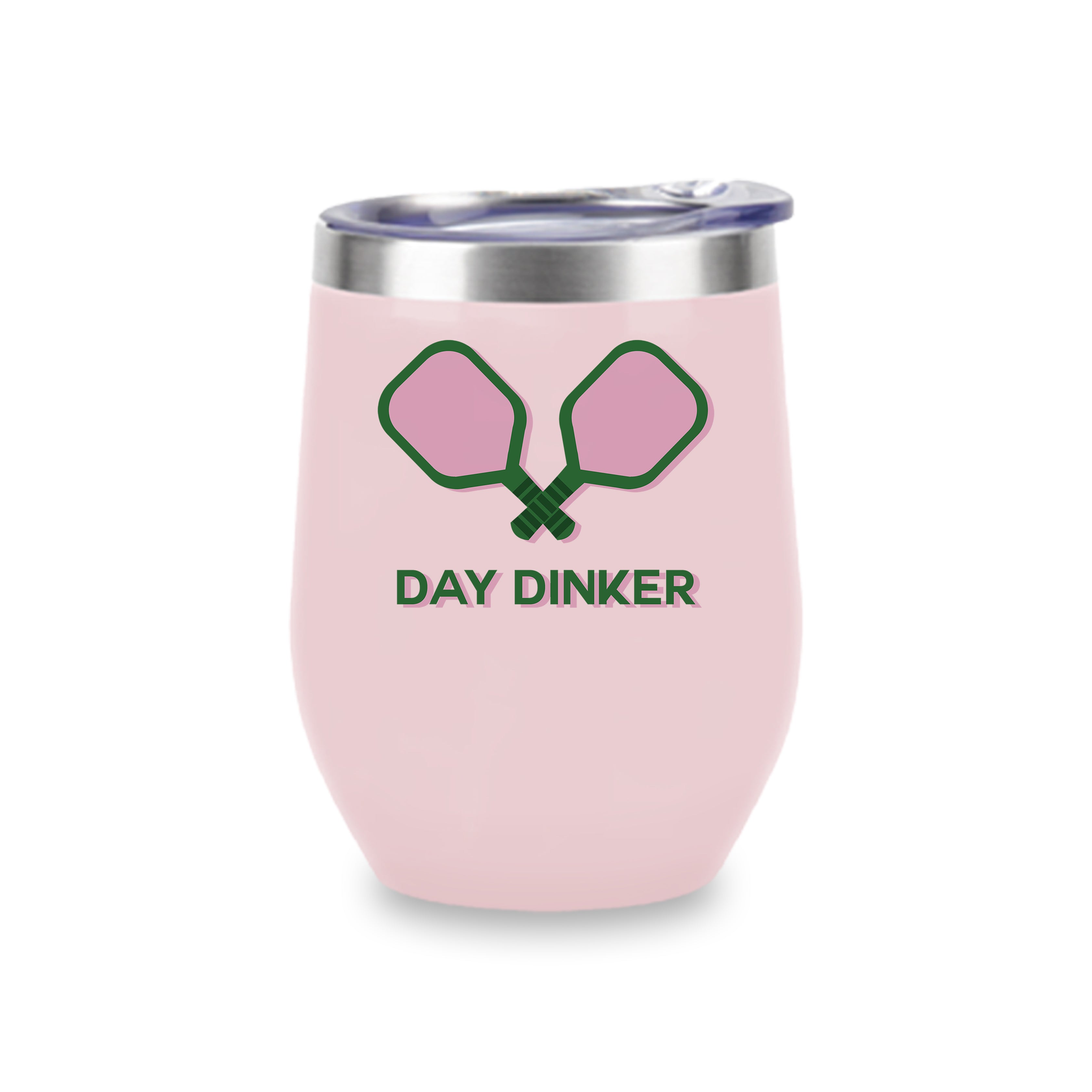 Wine Tumbler Pink - Day Dinker – Toss Designs