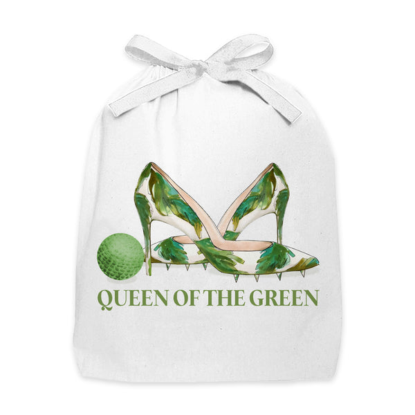 Drawstring Bag - Queen of the Green Golf – Toss Designs Retail