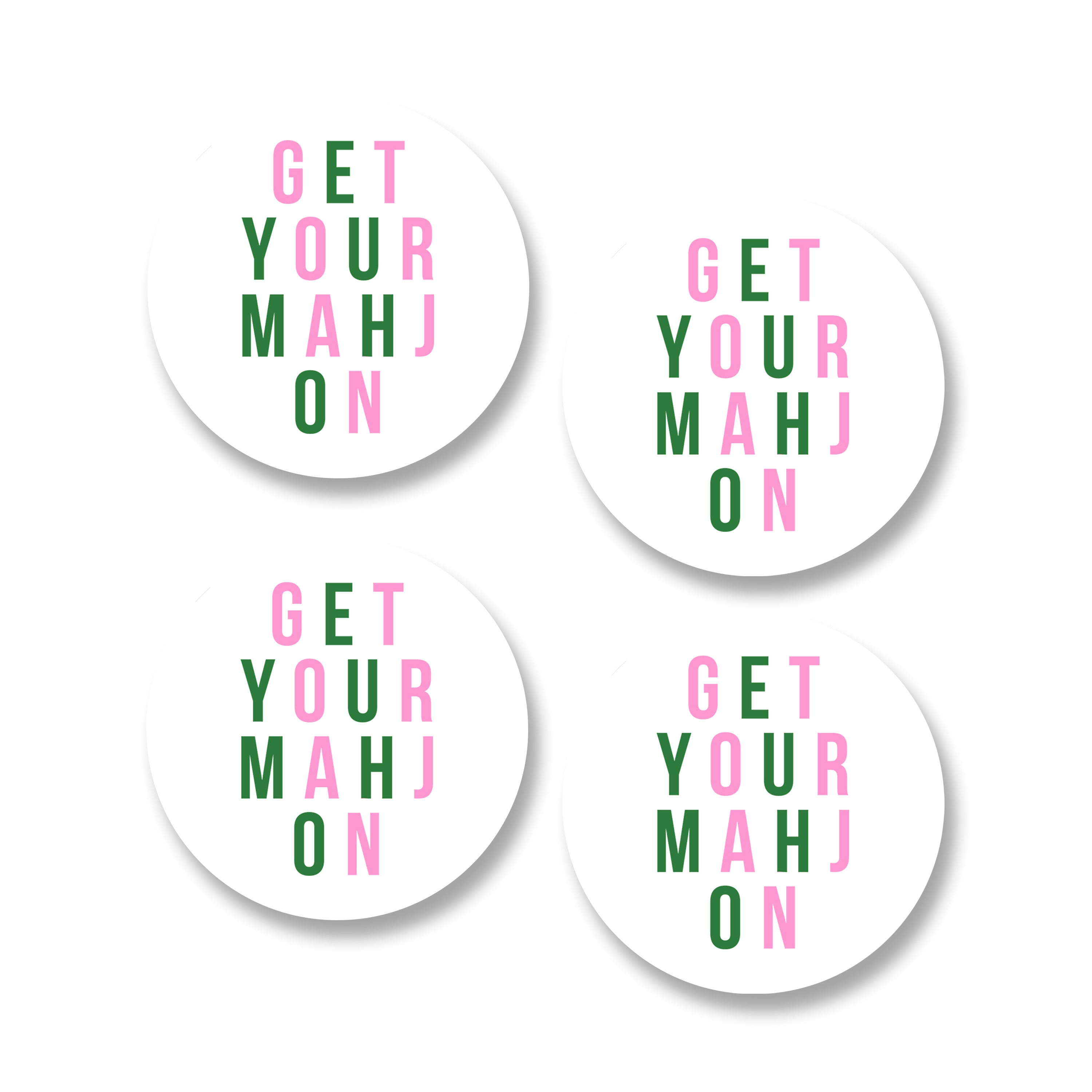 Coasters - Get Your Mahj-On – Toss Designs Retail
