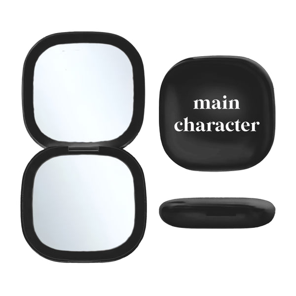 LED Compact Mirror Black - Main Character – Toss Designs Retail