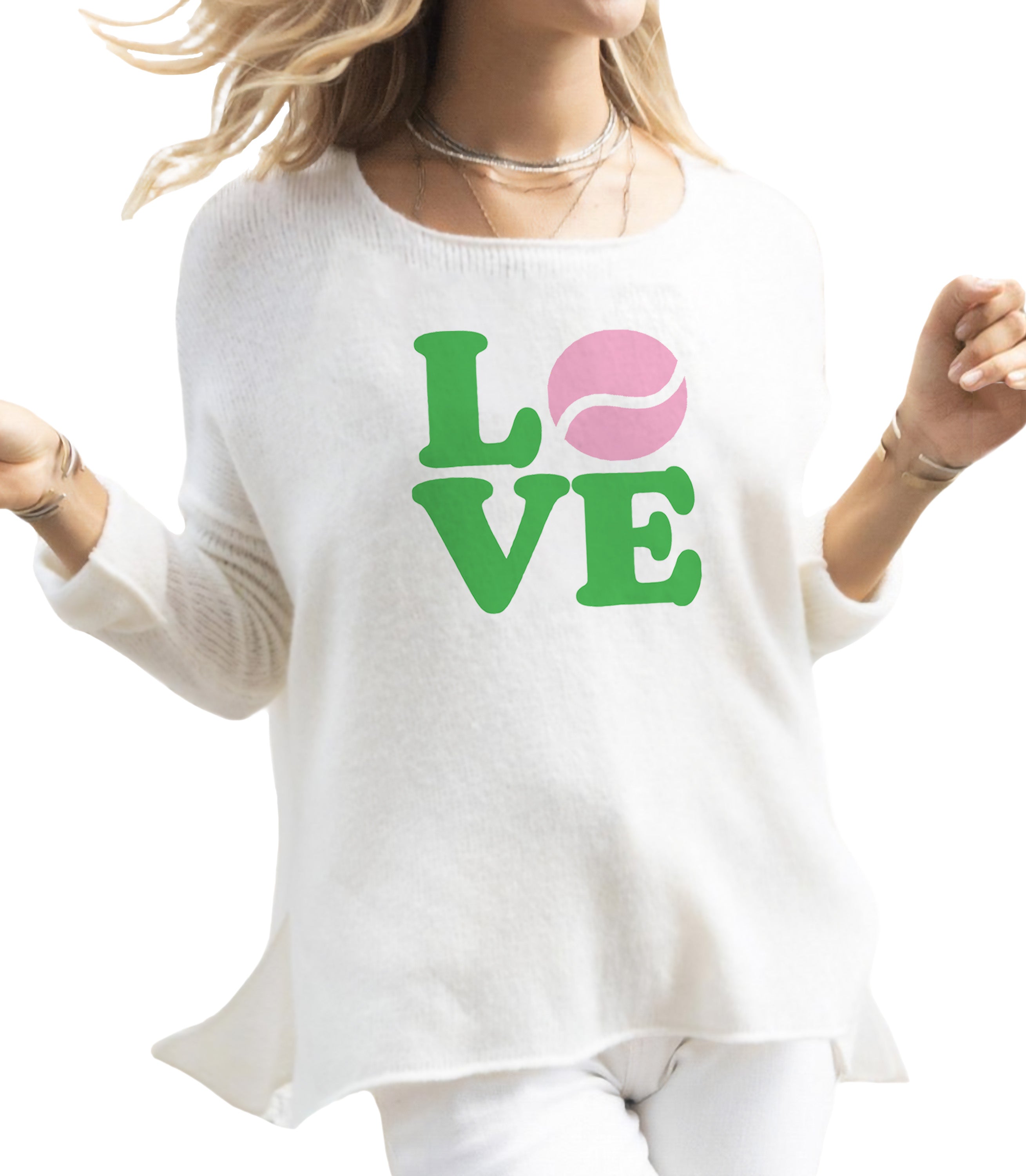 Knit Sweater- LOVE – Toss Designs Retail