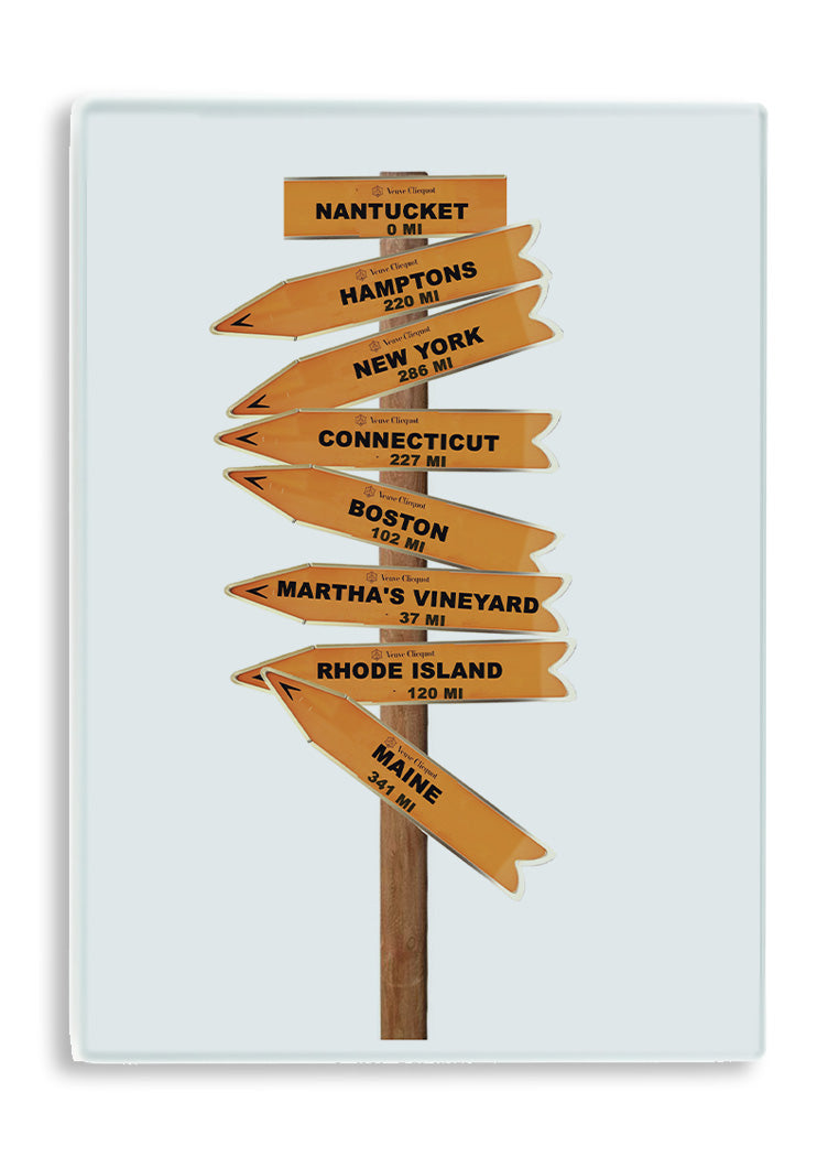 Decorative Cutting Board/Wall Art - East Coast Signs – Toss Designs Retail