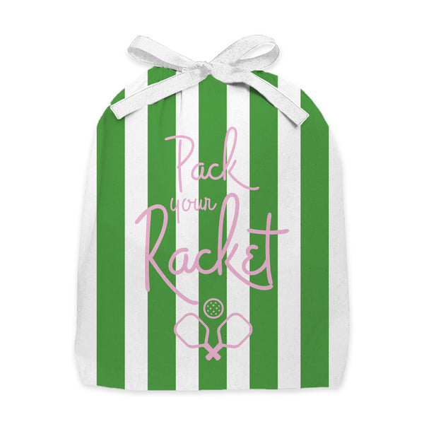 Drawstring Bag - Pack Your Racket – Toss Designs Retail