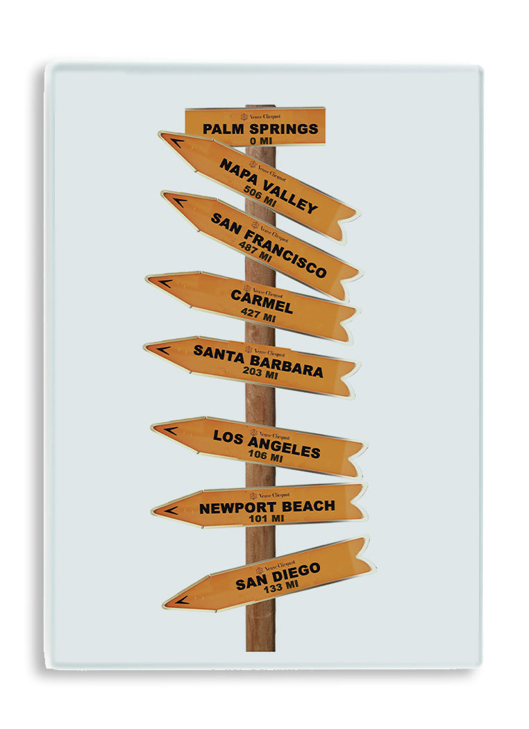 Decorative Cutting Board/Wall Art - West Coast Signs – Toss Designs Retail