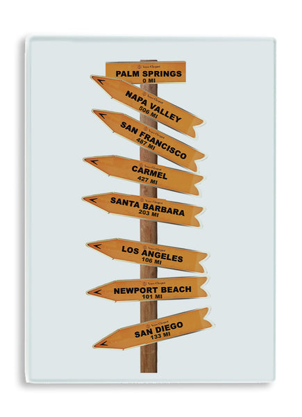 Decorative Cutting Board/Wall Art - West Coast Signs – Toss Designs Retail