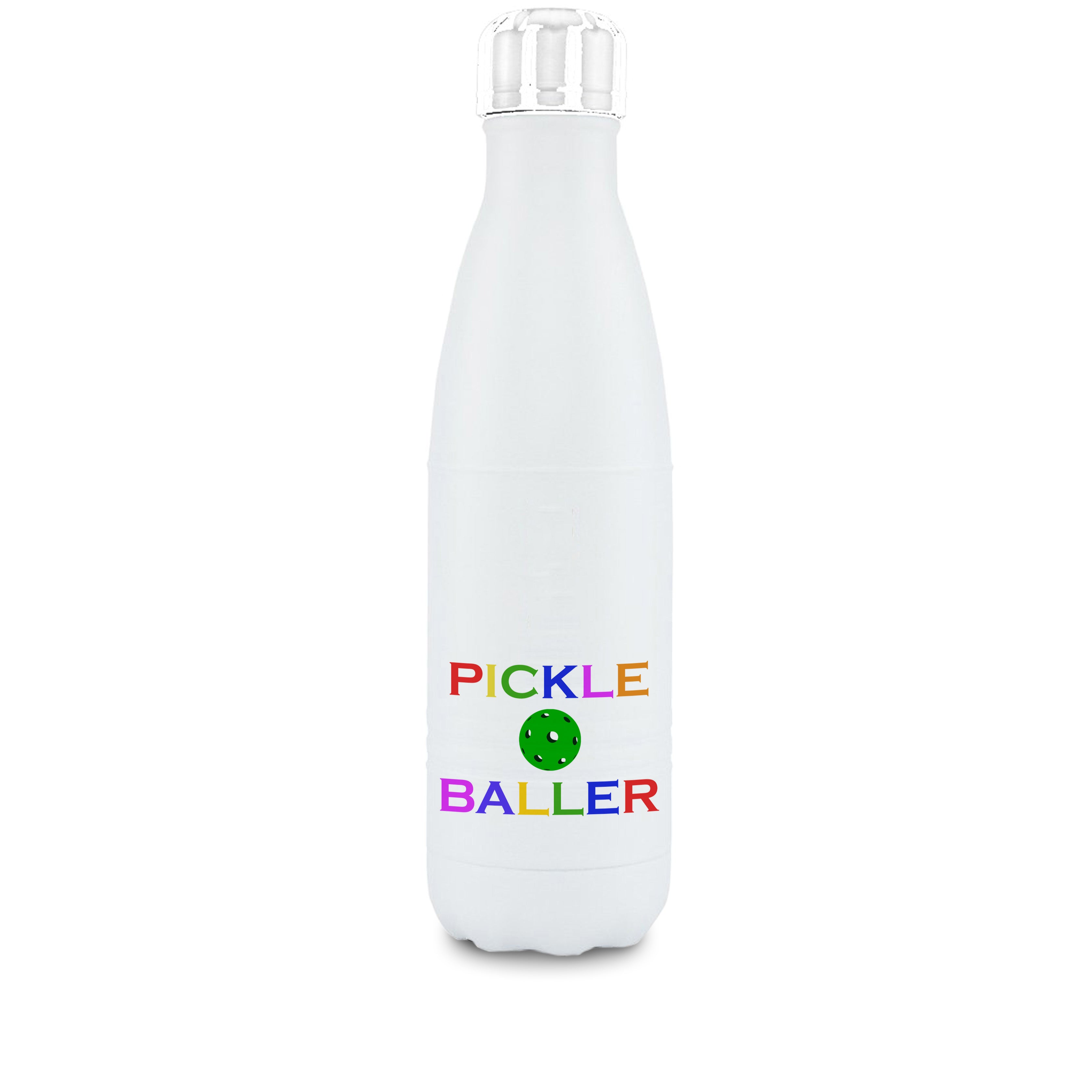 Water Bottle - Pickleballer Rainbow – Toss Designs Retail