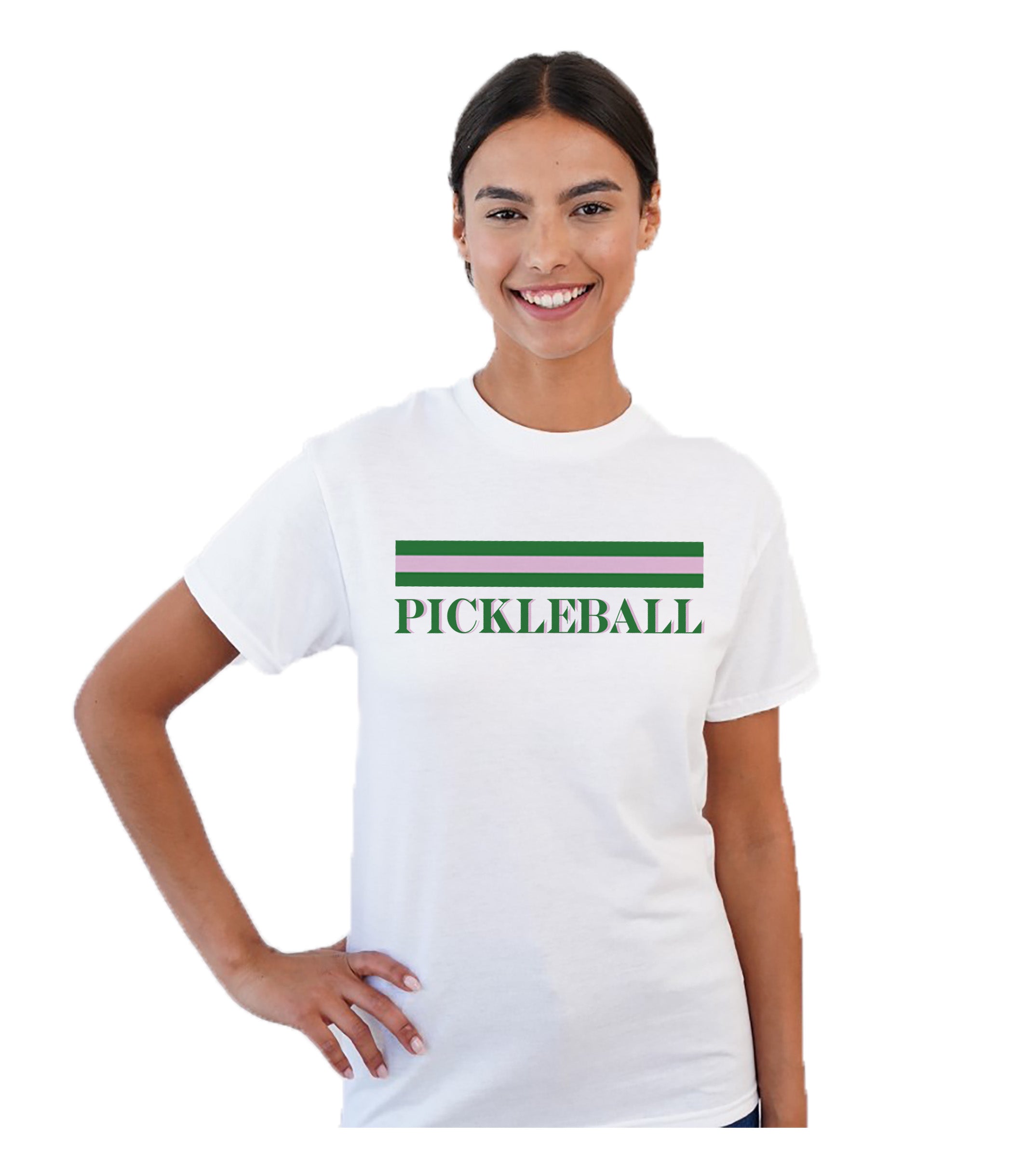 T-Shirt - Pickleball Stripe – Toss Designs Retail
