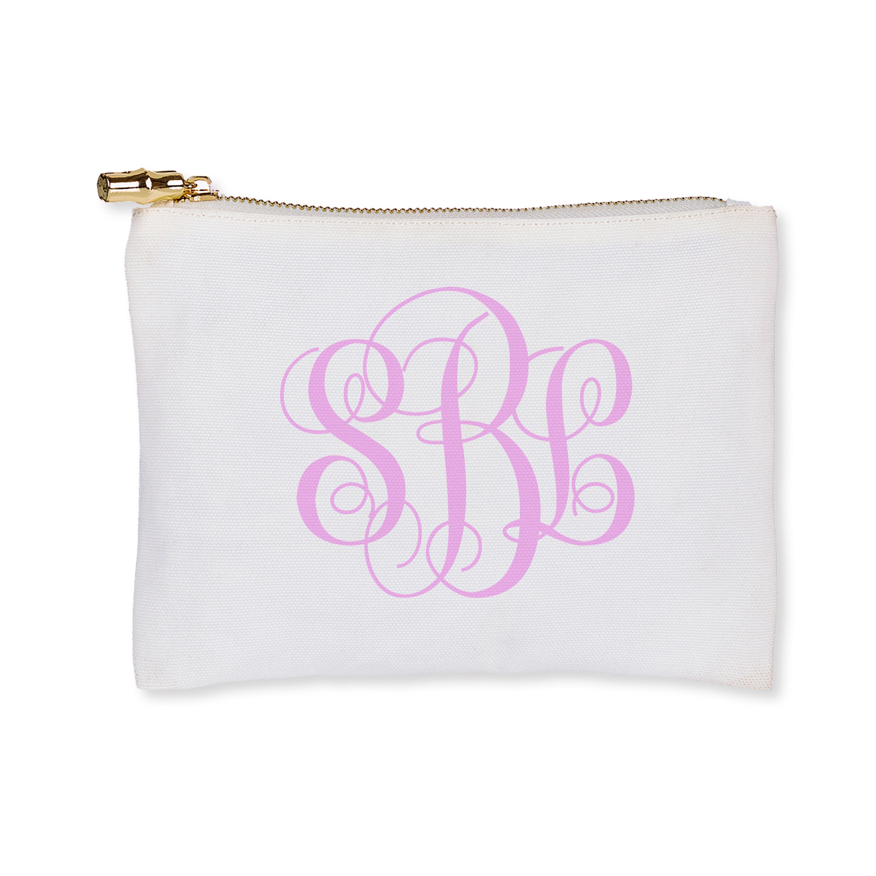 Custom Flat Zip - Monogram – Toss Designs Retail