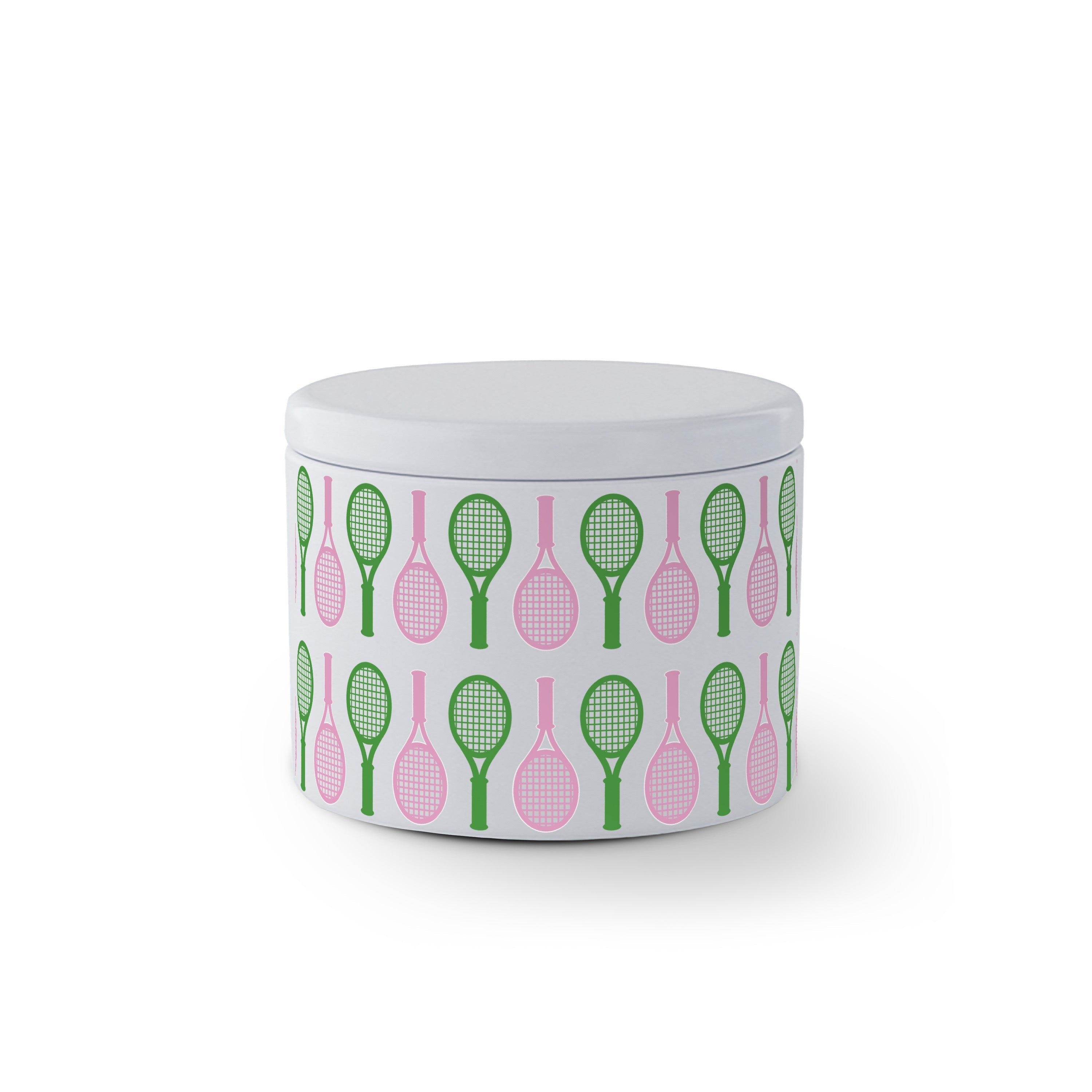Travel Candle - Tennis Repeat – Toss Designs Retail