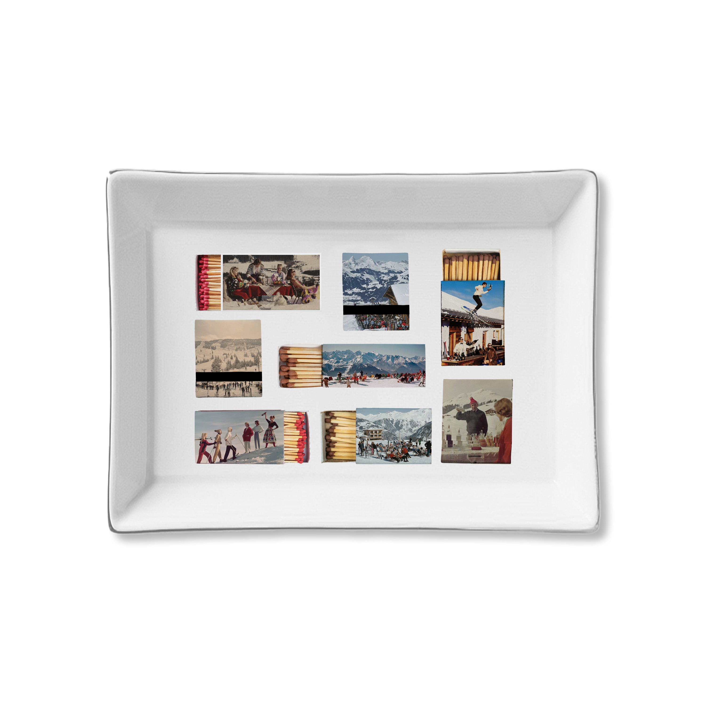 Ceramic Tray - Après Ski Matches – Toss Designs Retail
