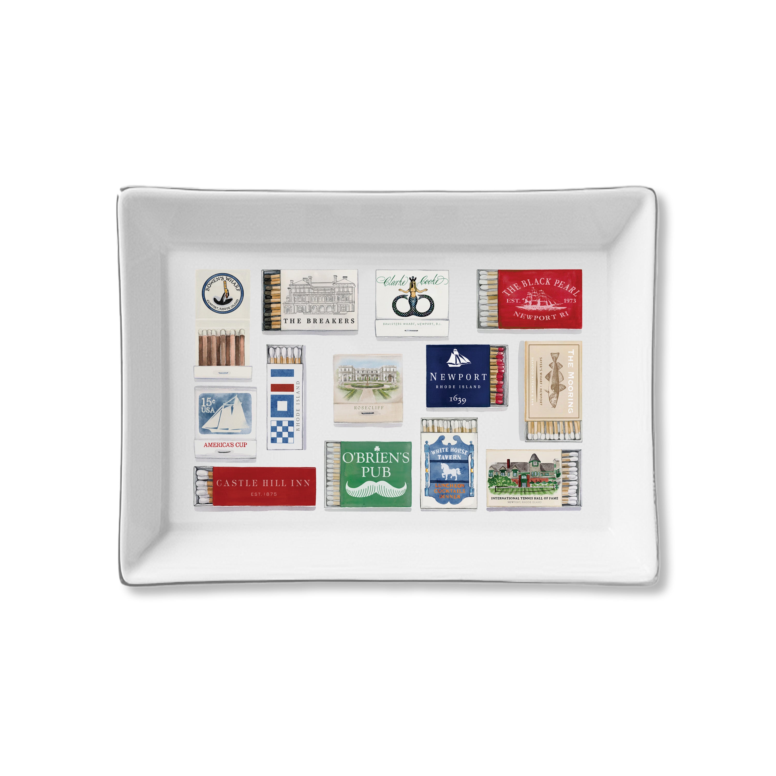 Ceramic Tray - Newport Rhode Island – Toss Designs Retail
